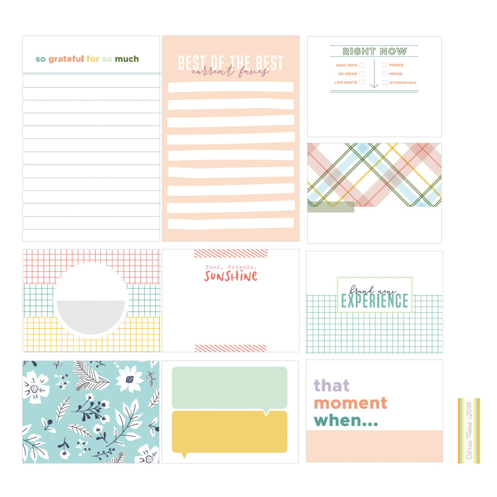 Cypress Digital Journaling Cards - June 2018 – Citrus Twist Kits